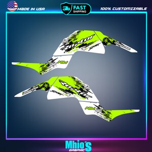 Yamaha Raptor 660 660R Full Graphics Decals Stickers Kit Atv - Etsy