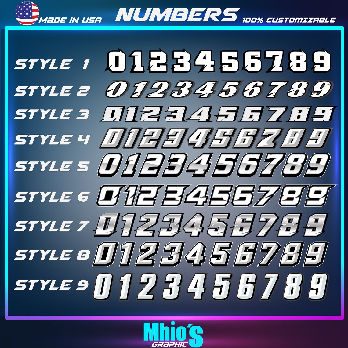 Yamaha Blaster YFS 200 Yfs200 Decals Graphics Stickers Full Kit ATV ...