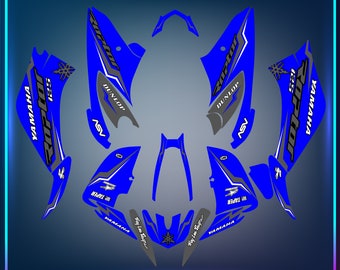 Graphics Kits for Yamaha Raptor 125 All Year ATV Graphic Kit Decals - Etsy