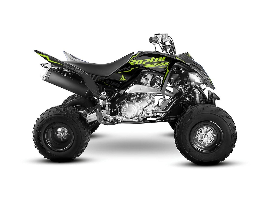 Yamaha Raptor 700 700R graphics kit 2013 2014 2017 tot 2025 stickers ...