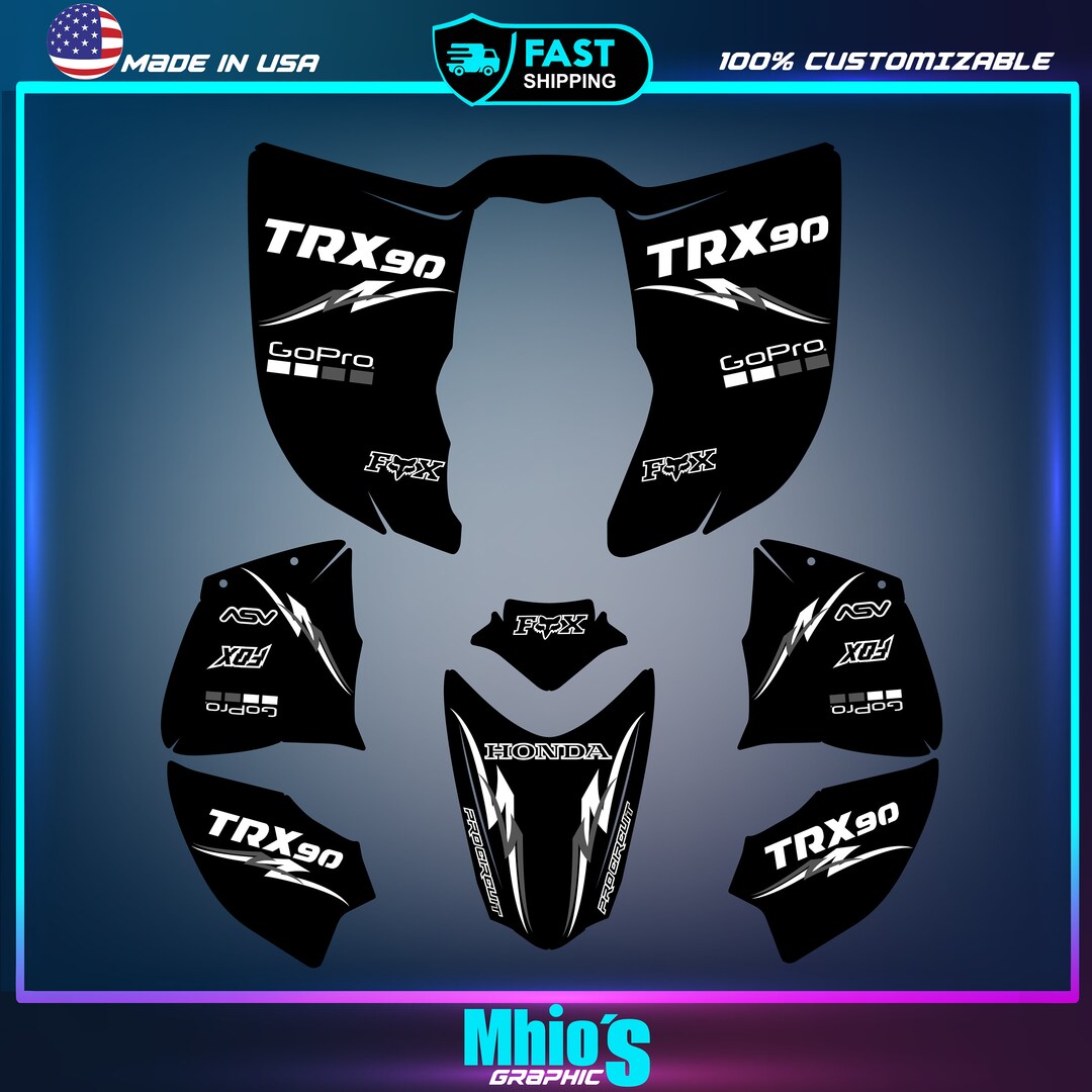 Graphics Kit for HONDA TRX90 TRX 90 2006 2007 2008 2012 2017-2023 ...