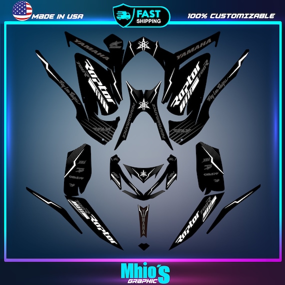 Raptor 700 Logo Saddle Filling For Yamaha 700 Raptor – NoxCustom