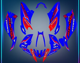 Graphics Kits for Yamaha Raptor 125 All Year ATV Graphic Kit Decals - Etsy