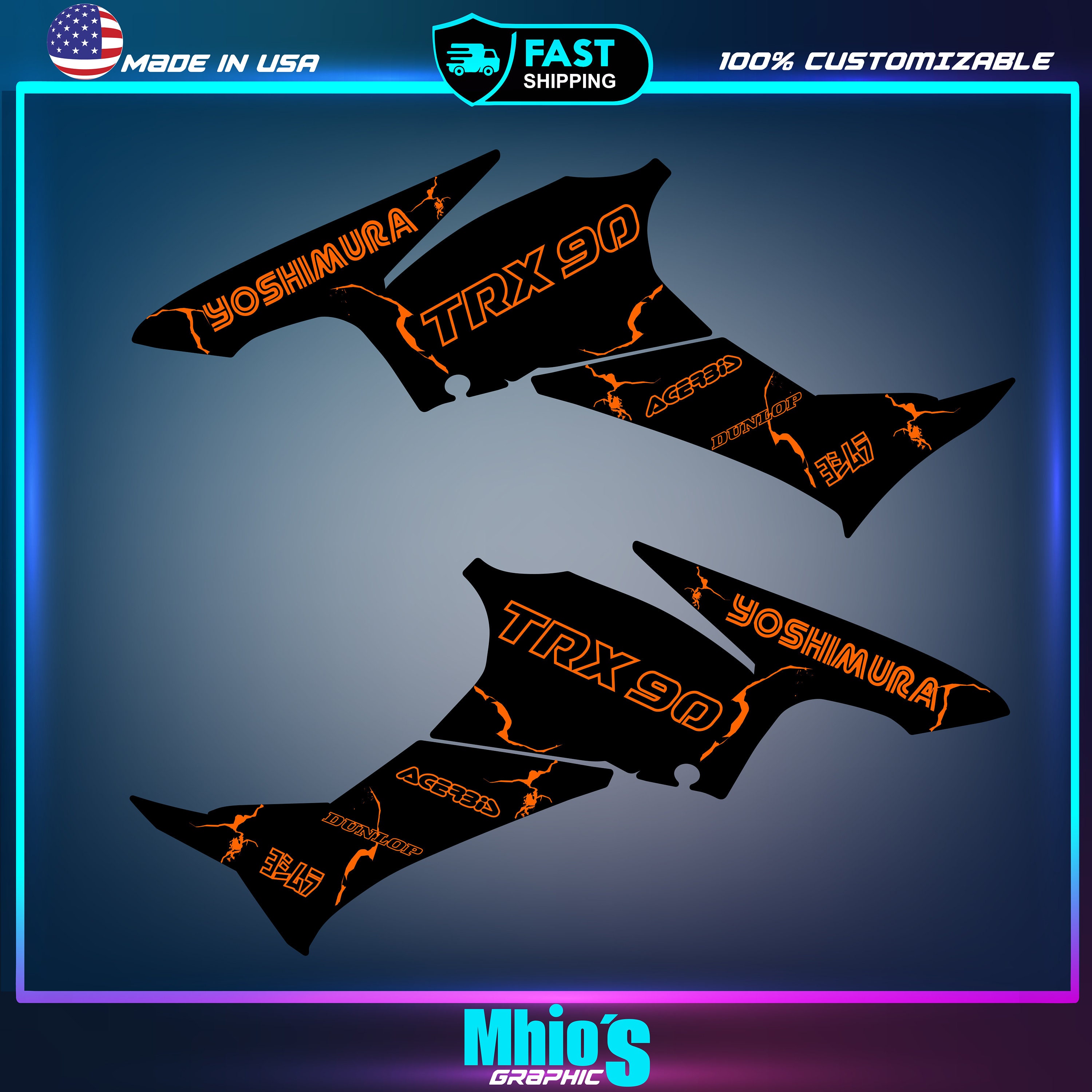 2006 2007 2008 2009 2010 2011 2012 2013 2020 23 TRX90 Graphics Kit ...