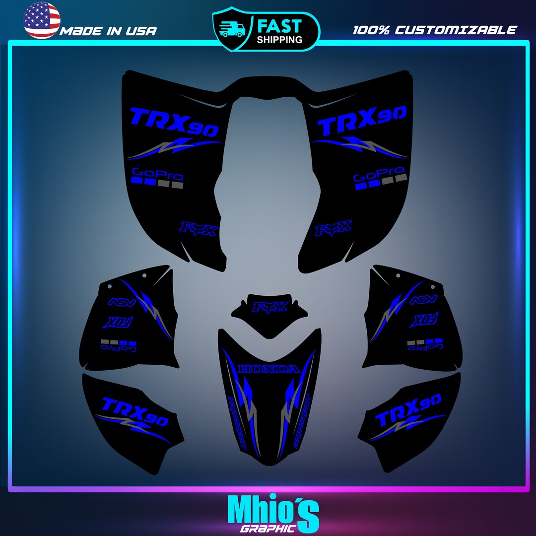 Graphics Kit for HONDA TRX90 TRX 90 2006 2007 2008 2012 2017-2023 ...
