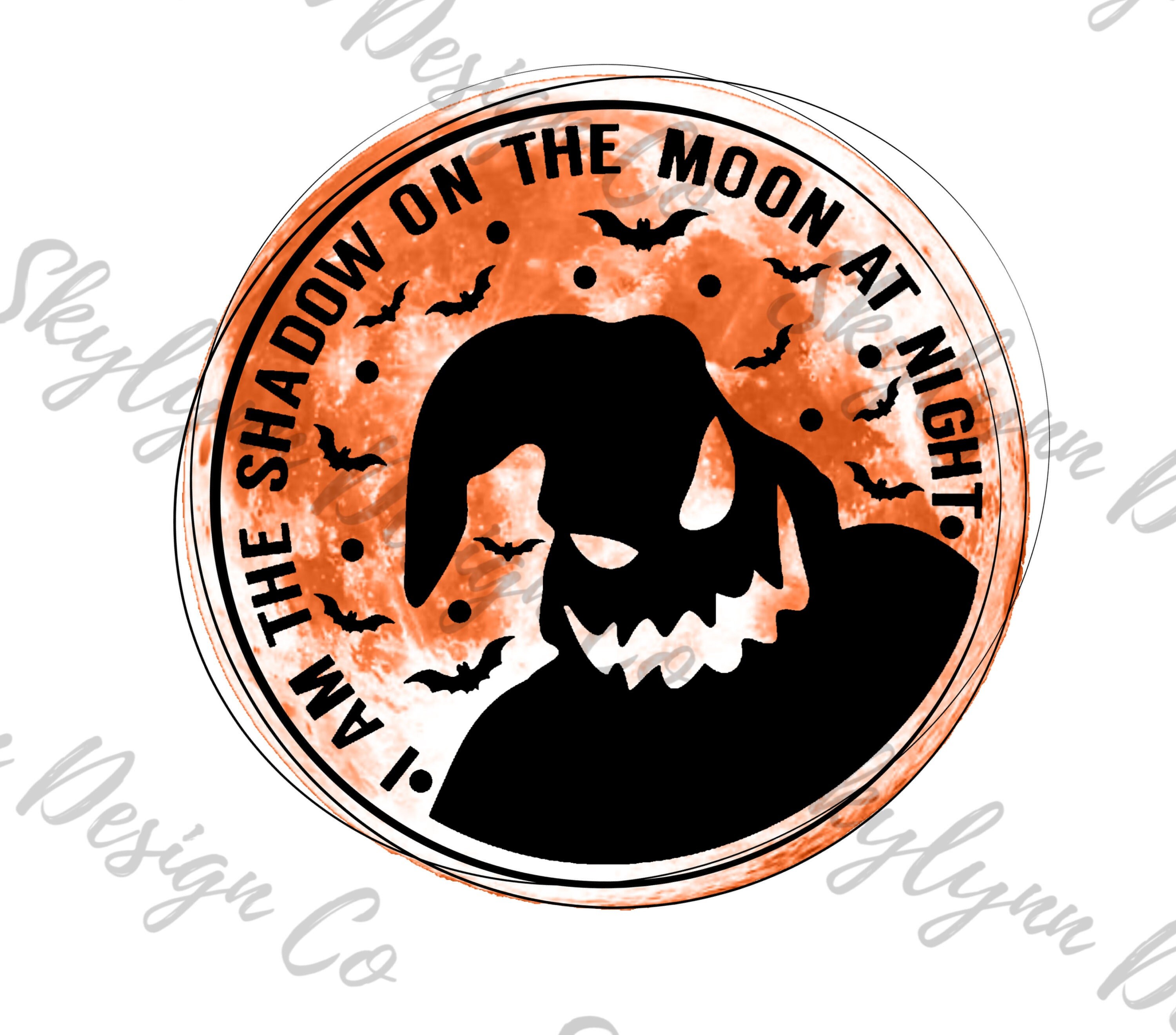 Nightmare Before Christmas Oogie Boogie Moon