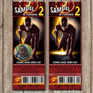 The Flash Birthday Invitation, the Flash Birthday , the Flash Birthday ...