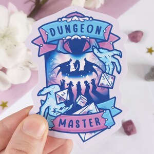 Dnd Class Stickers Glossy Vinyl Stickers / D&D, Dungeons and Dragons ...