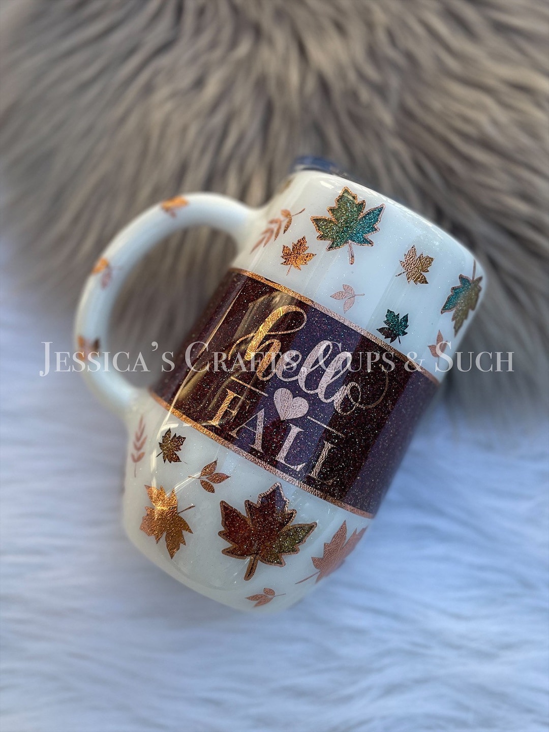 Hello Fall Tumbler - Etsy