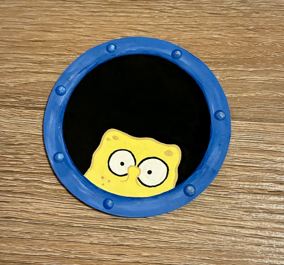 Spongebob Window Coaster - Etsy