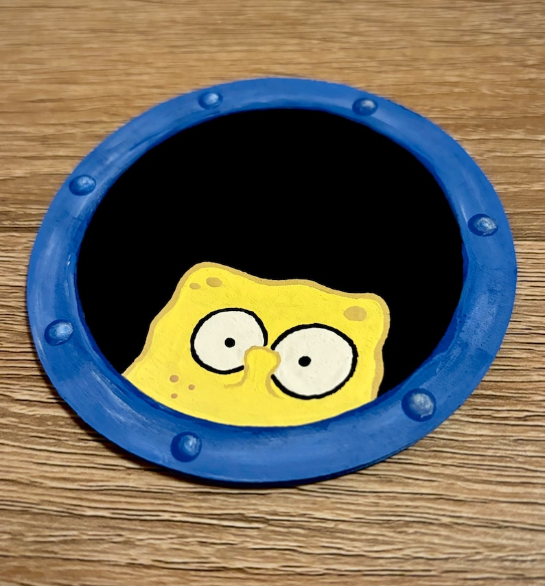 Spongebob Window Coaster - Etsy