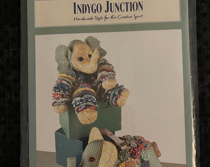 Elephant Yoyo Pattern by Indygo Junction Creative Spirit - Etsy
