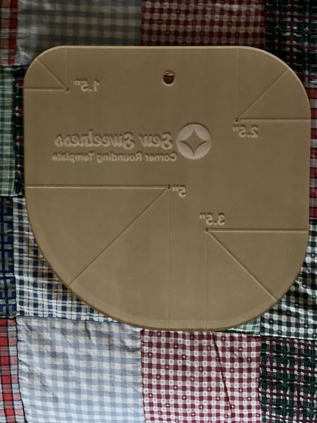 Corner Rounding Acrylic Template -9 1/2" From Sew Sweetness - Etsy