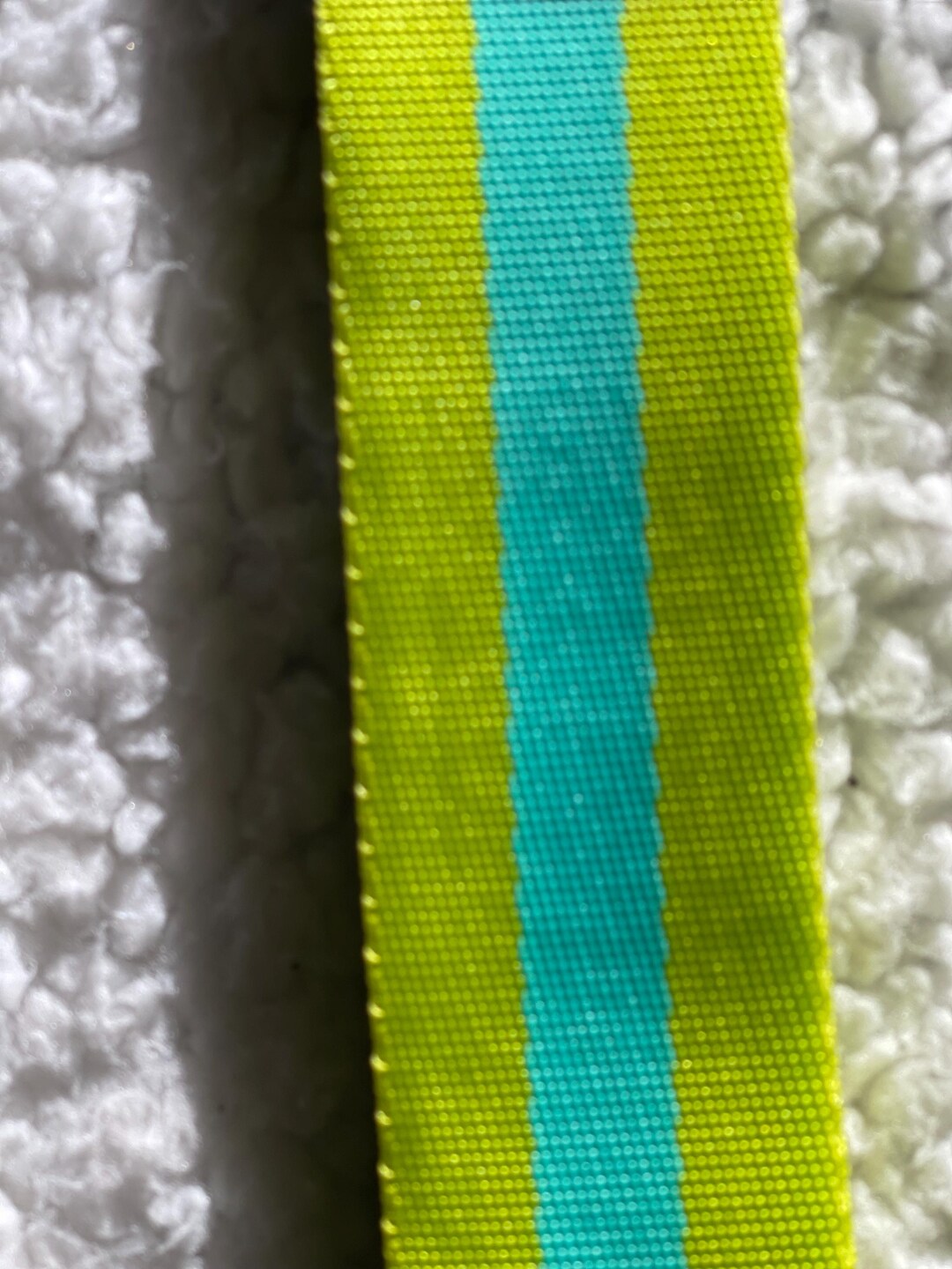 Tula Pink Striped Nylon Webbing- 2 Yds Green & Turquoise - Etsy