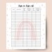 Sign-in Sheets Printable Childcare Sign in Sheet Attendance Sheet Drop ...