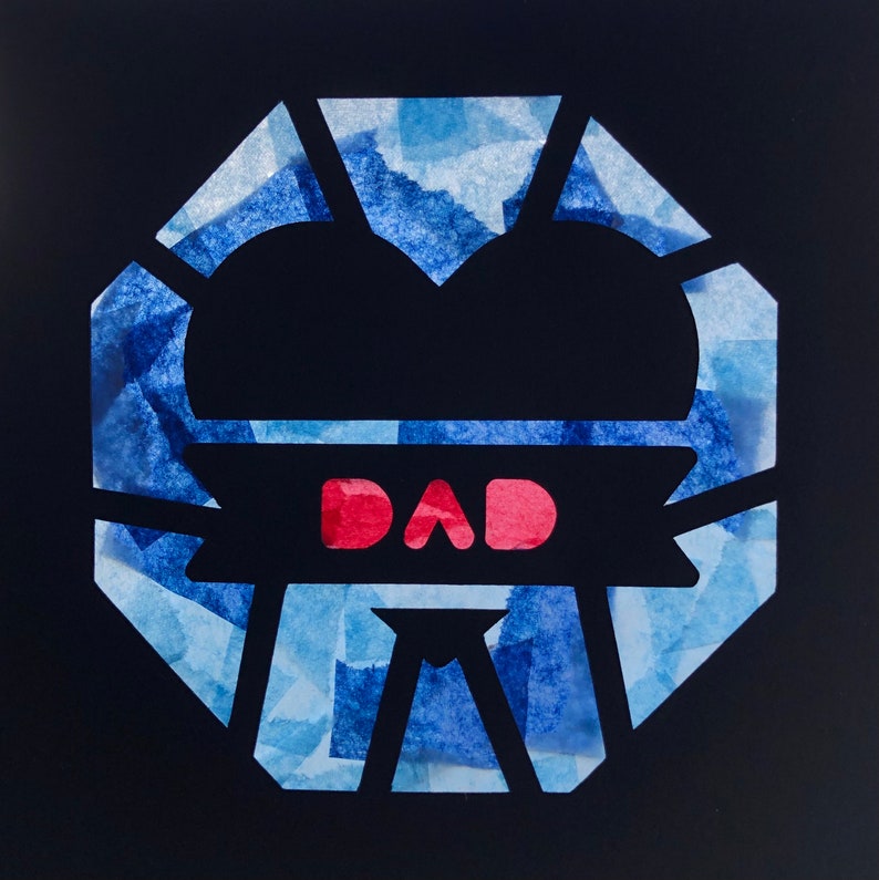 Happy Father's Day Suncatcher Templates Best Dad Ever Kid's Paper ...