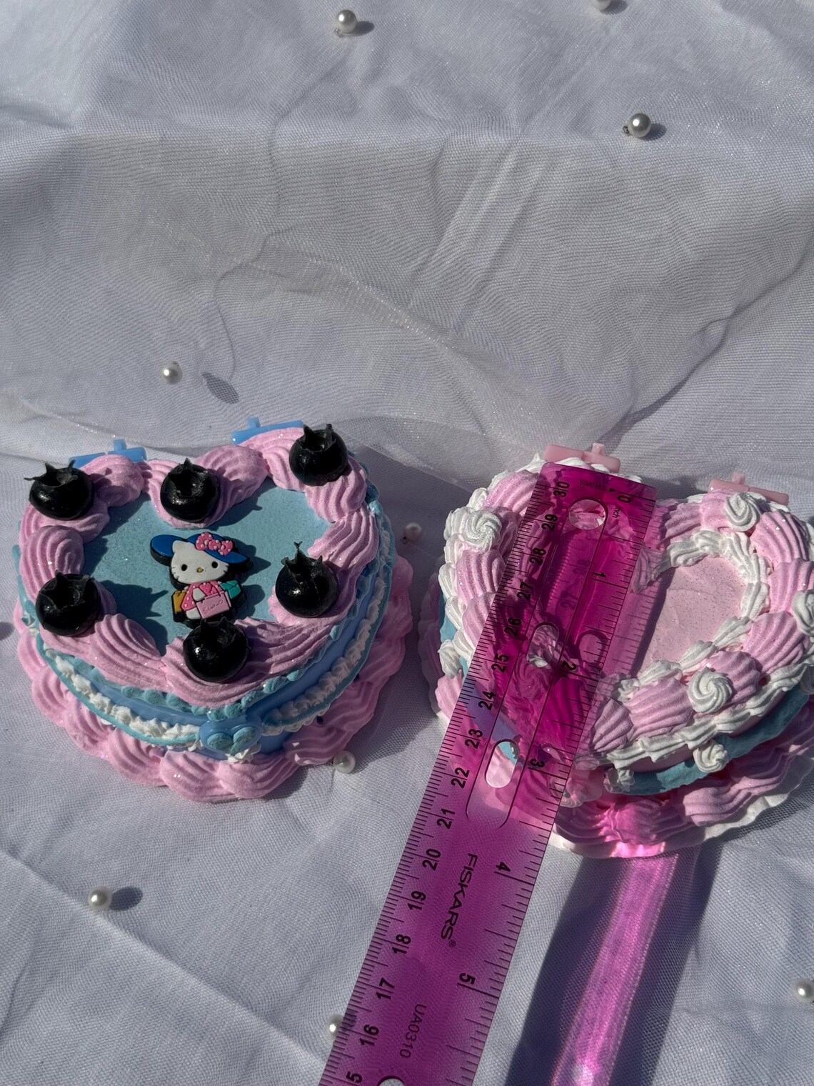 Fake Cake Decoden Heart Shaped Box - Etsy