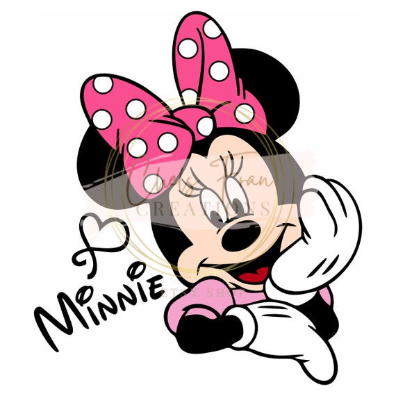 Minnie Mouse Body Silhouette