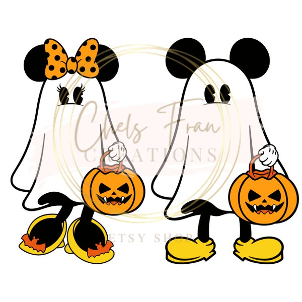 Minnie Mouse Ghost Halloween Svg - Etsy