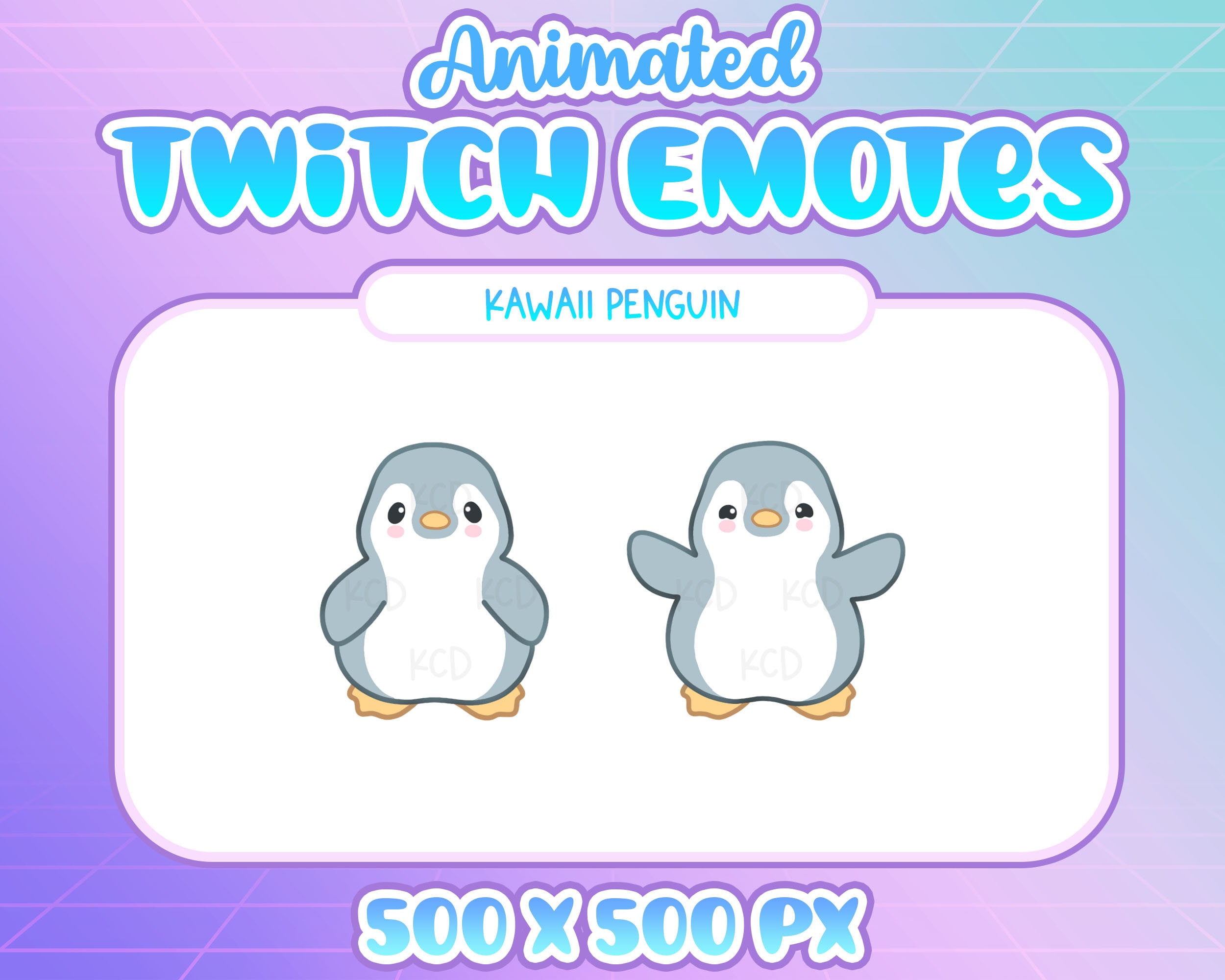 Animated Penguin Emote, Animated Twitch Emotes, Chibi Twitch Emotes ...