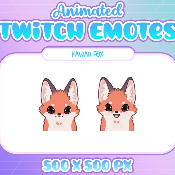Fox Emote Package - Etsy