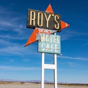 Old Roy's Motel Sign in Amboy California - Etsy