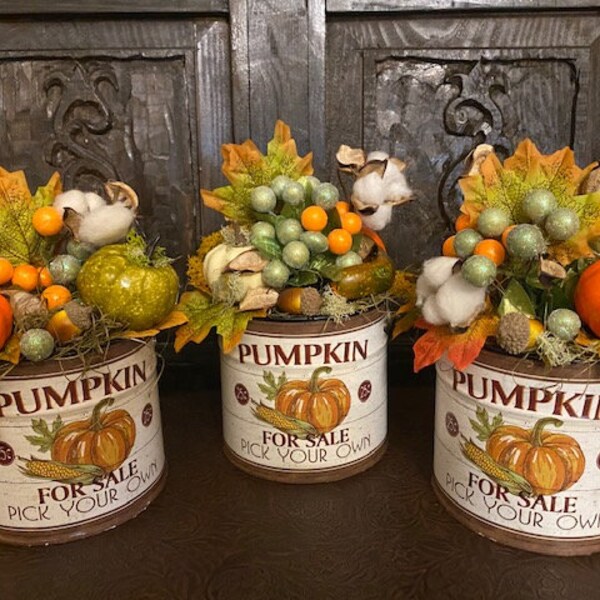 Bucket Centerpiece - Etsy