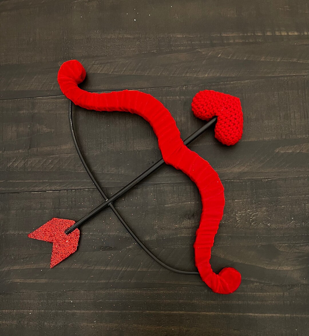Valentines Wreath Cupids Bow and Arrow Decoration - Etsy