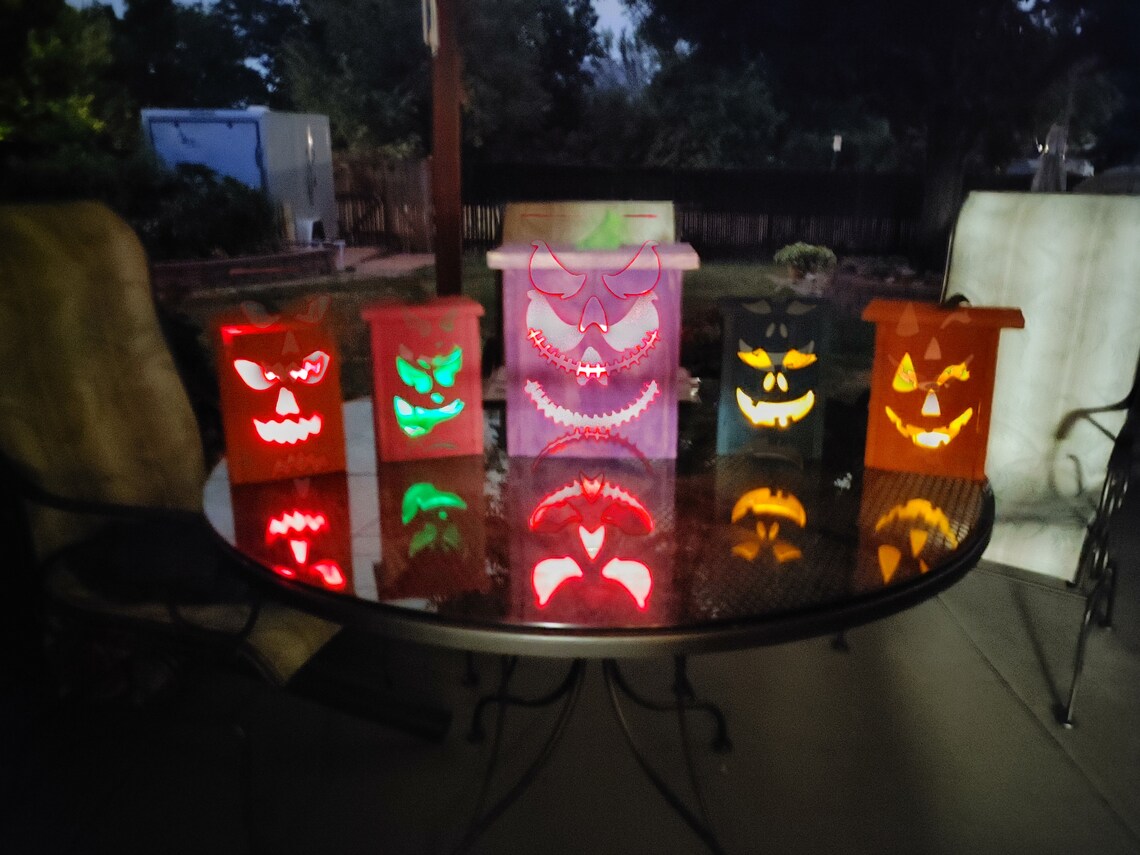 Cedar Jack-o-lanterns - Etsy