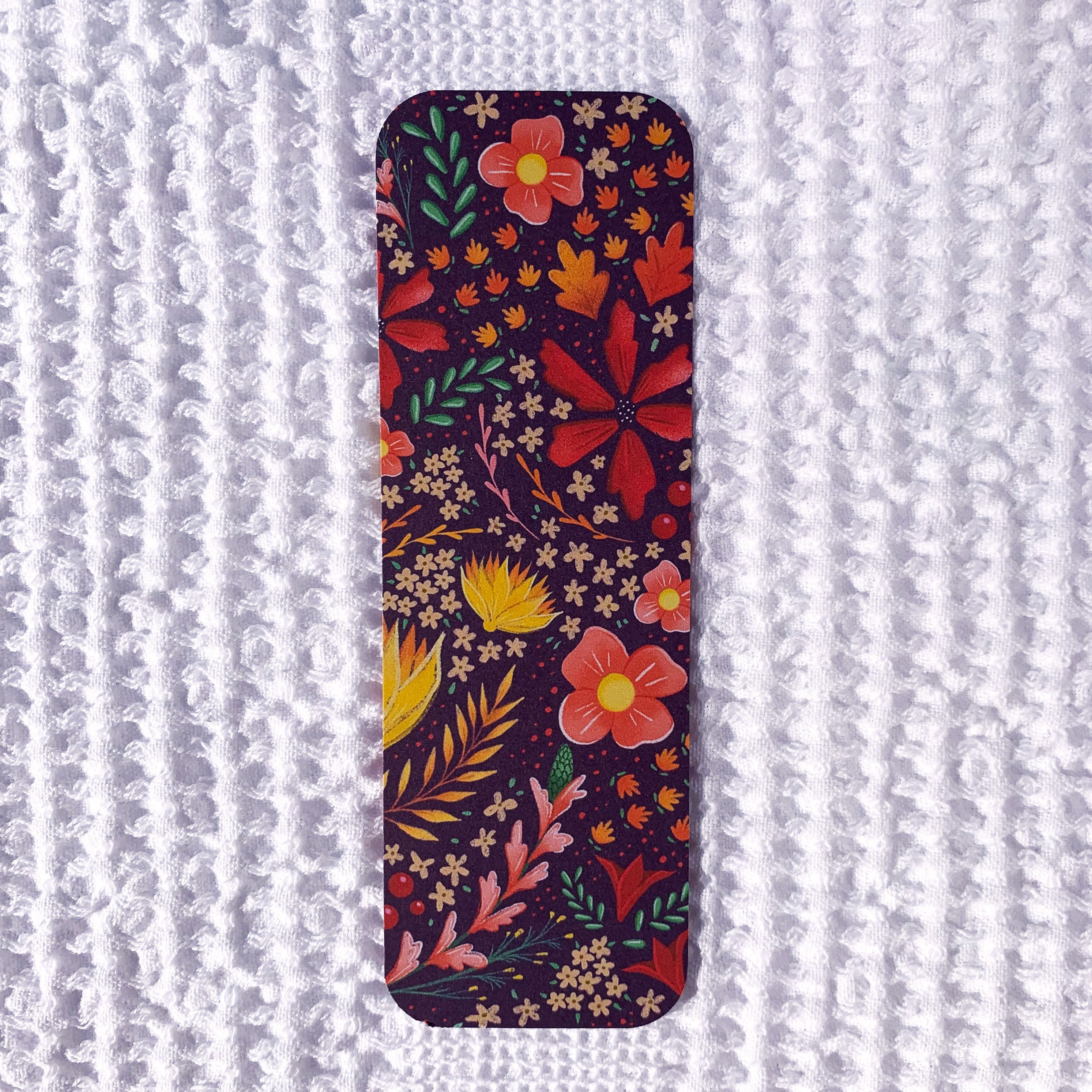 Autumn Floral Bookmarks - Set of Two, Fall Bookmarks, Cute Thanksgiving ...