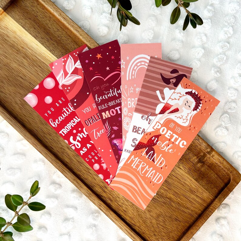 New 2025! Leslie Knope Compliments Galantines Day Bookmarks - Set of ...