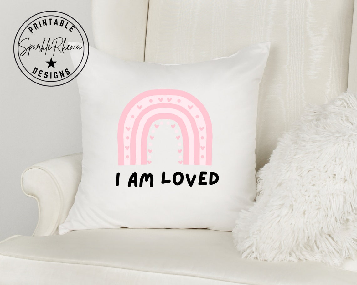 I Am Loved, Png, Hand Drawn Png, Motivational Png, Png File, Png ...