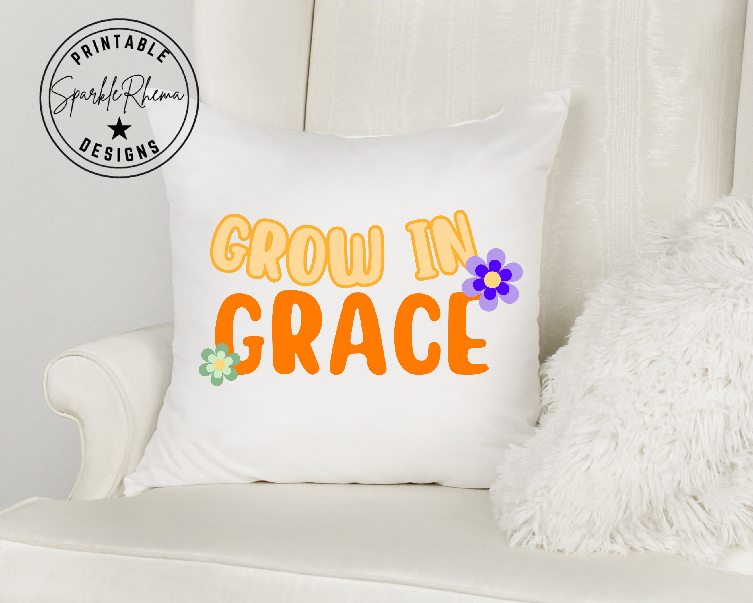 Grow in Grace, Bible Verse, Bible Verse Png, Png Design, Png, Png for ...