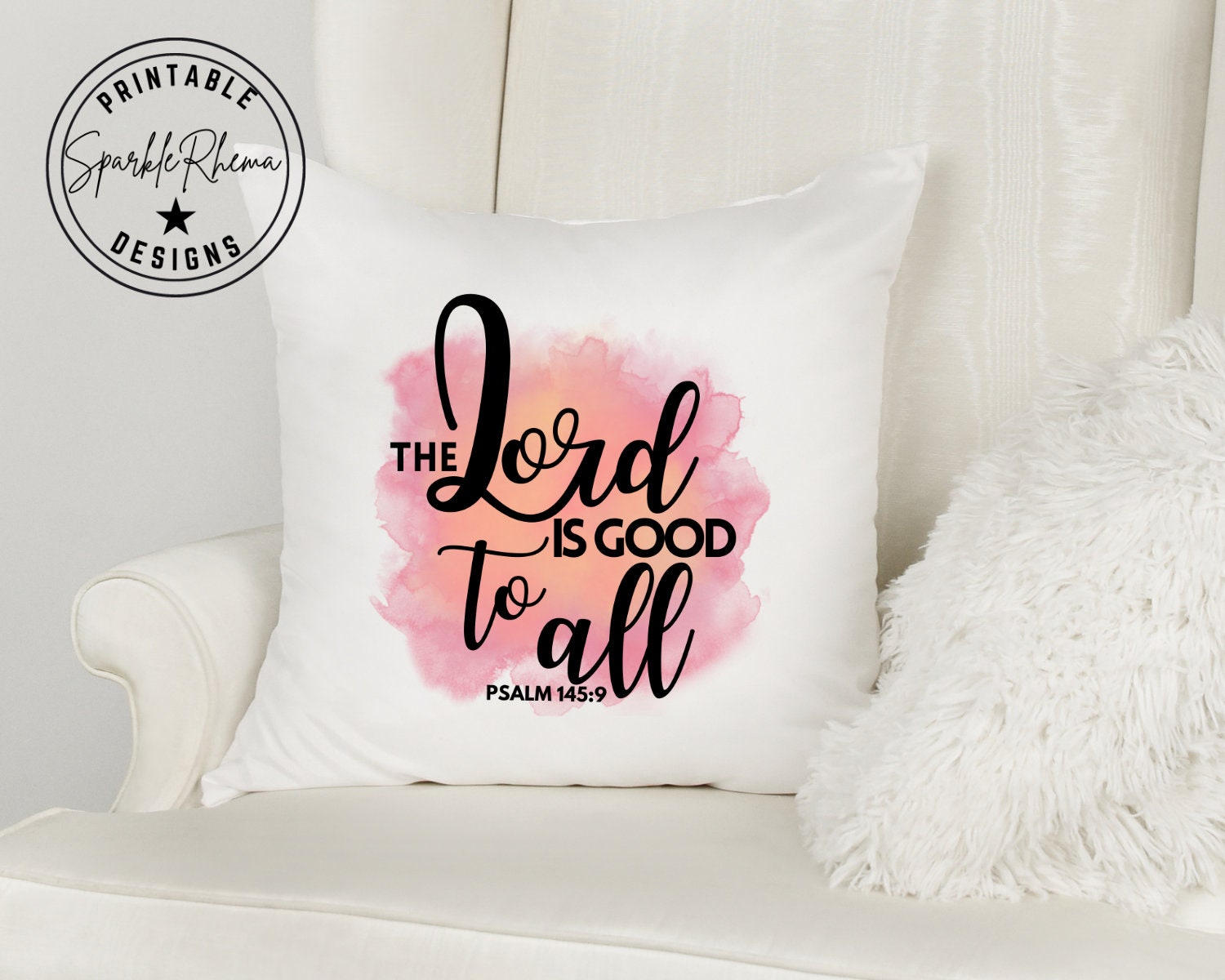 The Lord is Good to All, Png Files, Watercolor Png, Bible Png, Png File ...