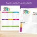 Editable Chore Chart for Kids, Kids Job Chart, Weekly Job Checklist ...