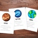 Solar System Flash Cards - Planets - PDF - DIGITAL - Planet Facts ...