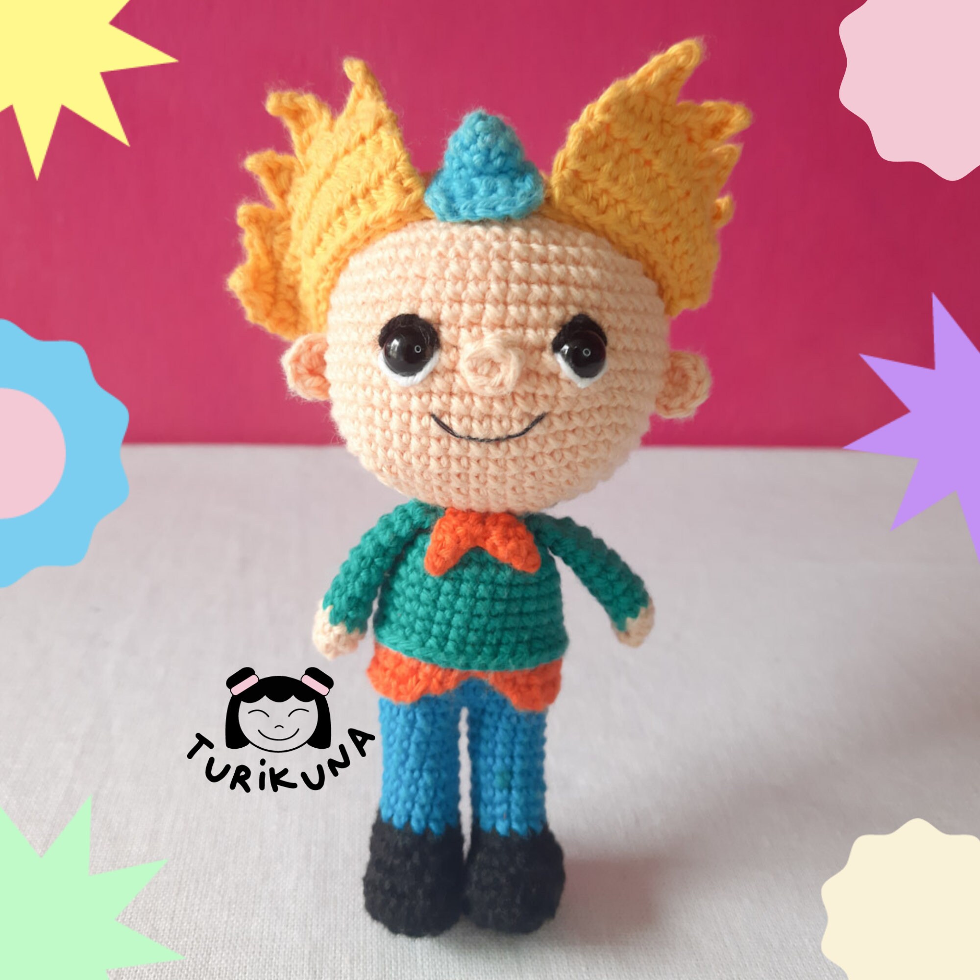 Hey Arnold, Helga, Gerald, Phoebe, Harold, Sid Crochet Dolls/toy - Etsy UK