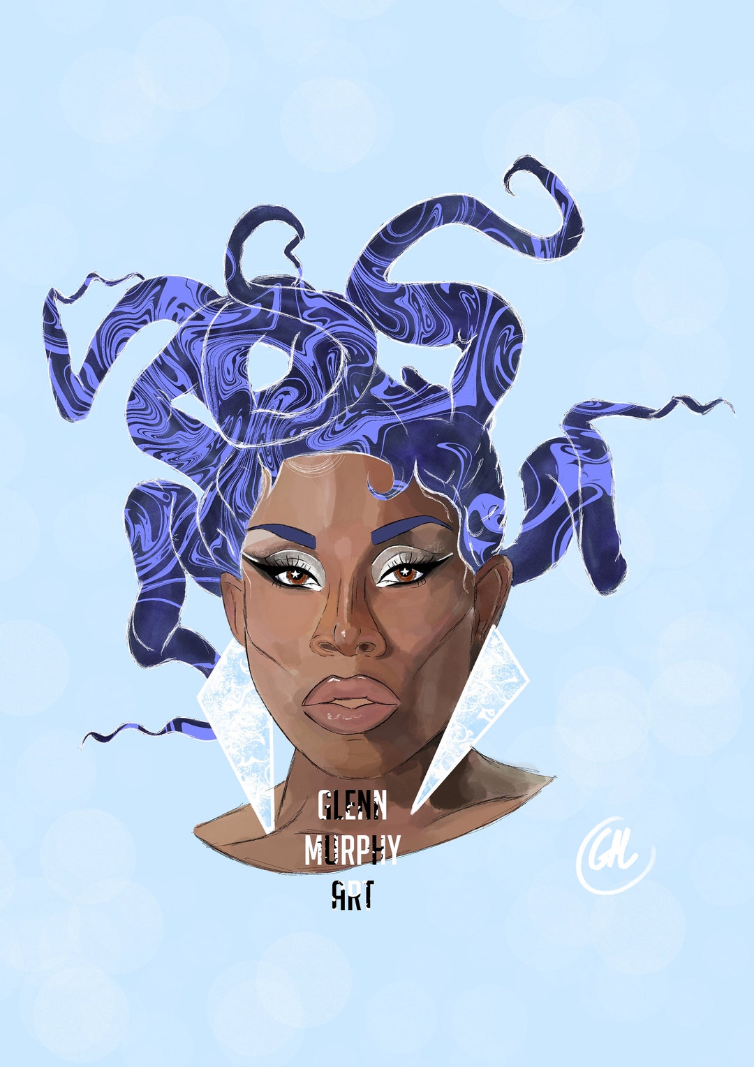 Monet X Change Illustration Print promo Look Drag Race All Stars ...