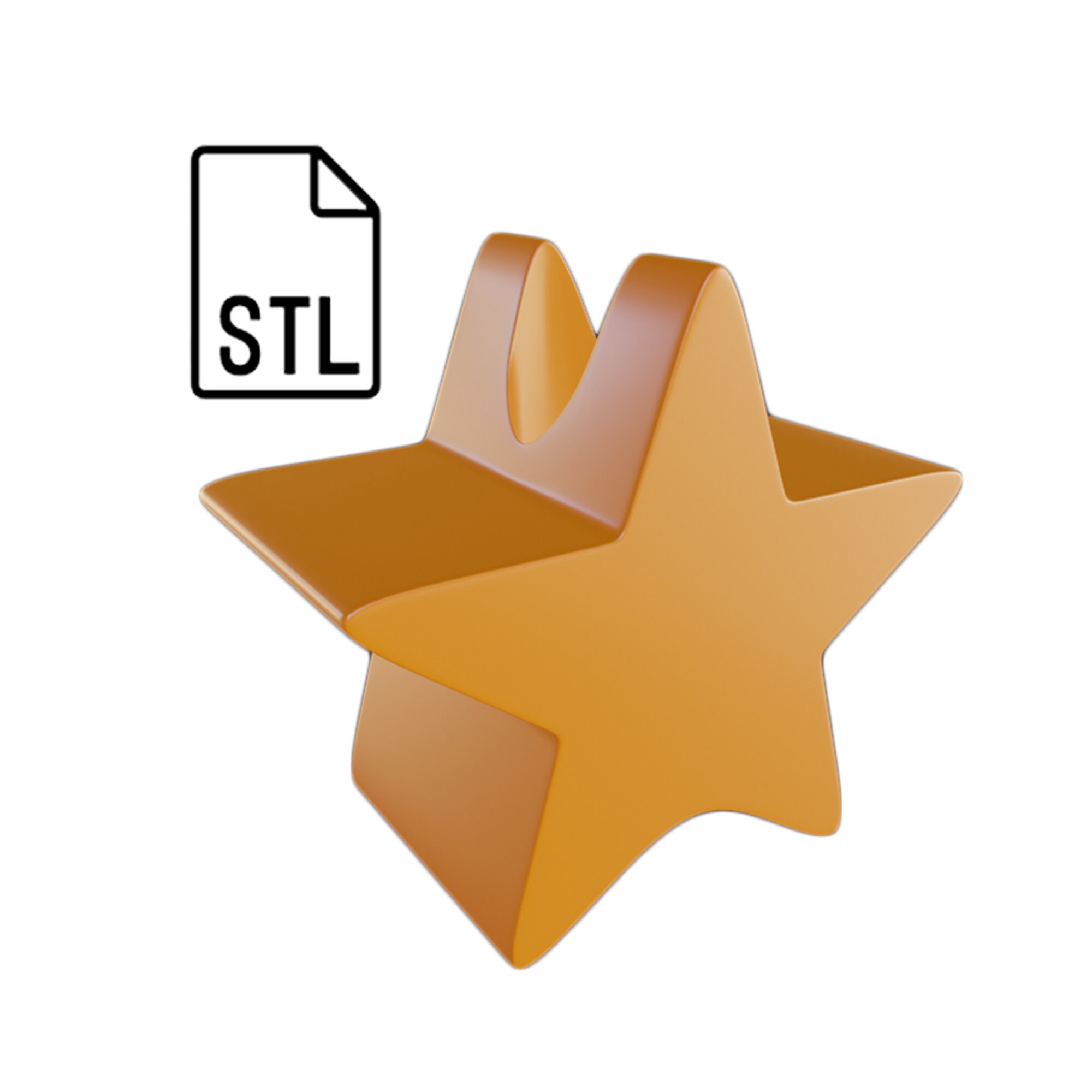 Stl File of Straw Topper star for 3d Printing Sculptlife3d - Etsy Australia
