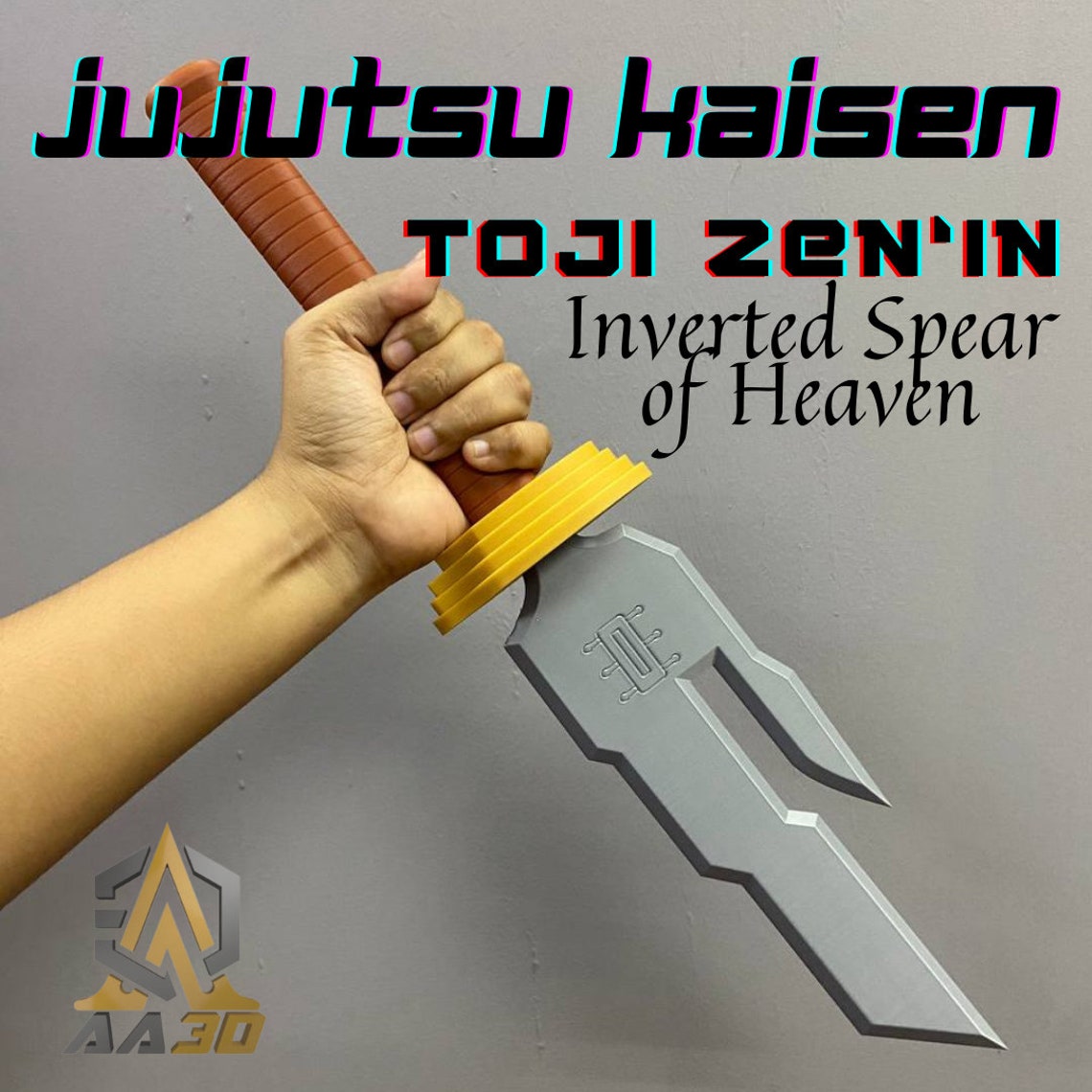 TOJI FUSHIGURO Inverted Spear of Heaven STL File - Etsy