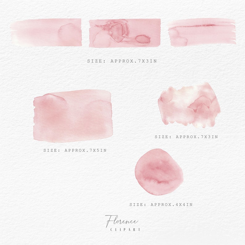 Watercolor Background Clipart, Pink Watercolor Border PNG Watercolor ...