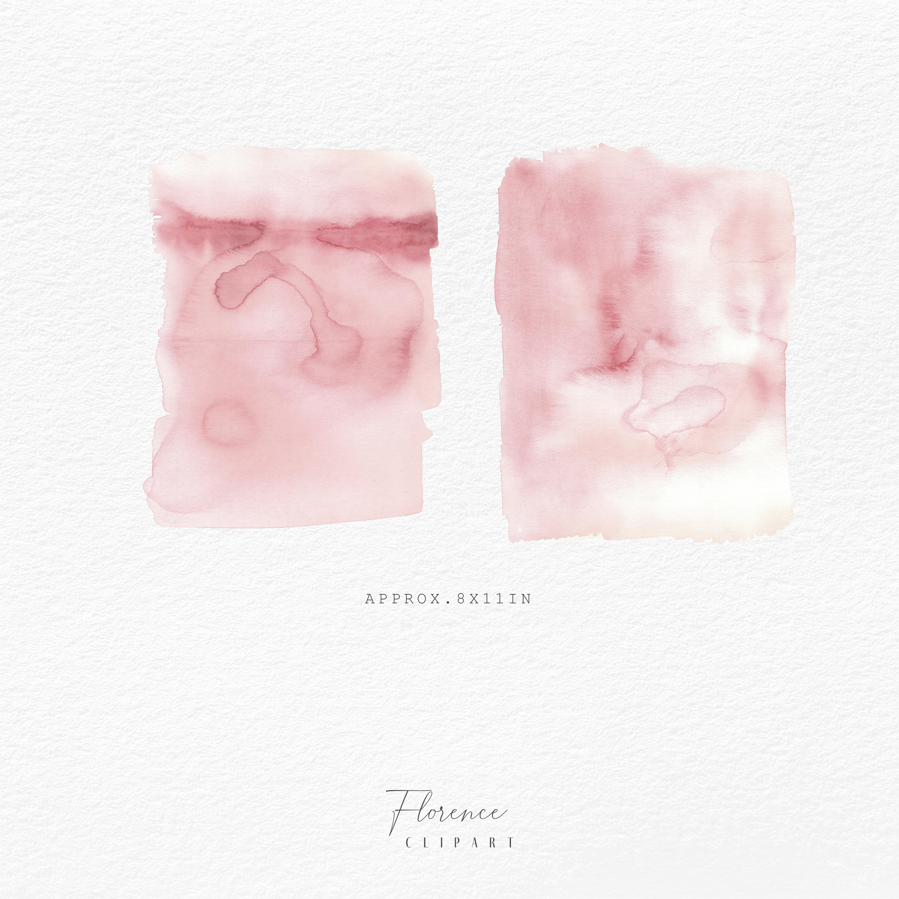 Watercolor Background Clipart, Pink Watercolor Border PNG Watercolor ...