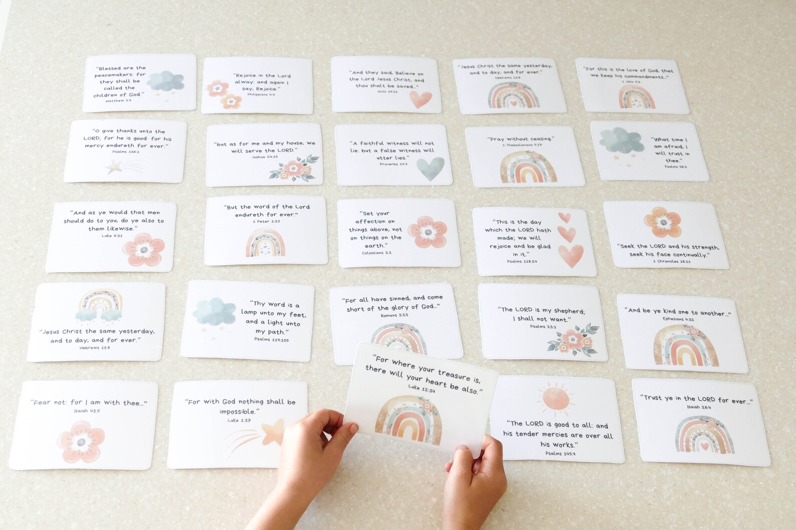 40 Bible Verse Cards Scripture Verse Bible Verse Card - Etsy