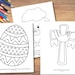 12 Easter Coloring Pages | Bible Verse | Sunday School | Kids Coloring ...