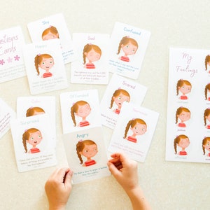 Christian Feeling and Emotion Cards | Cards and Poster | Feelings ...