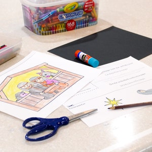 Nativity Activity for Kids | Nativity Coloring Sheet | Nativity | Bible ...