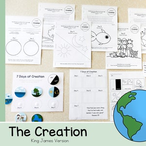 The Creation Lesson | Creation Activity | Bible Study| Sunday School ...