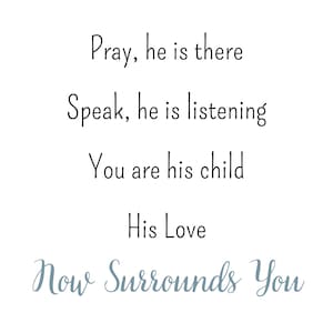 Pray He is There 3 Set Wall Art | LDS Nursery | Wall Art | Primary ...