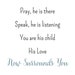 Pray He is There 3 Set Wall Art | LDS Nursery | Wall Art | Primary ...