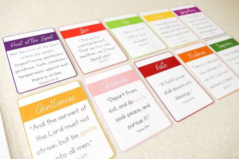 Fruit of the Spirit | Busy Book | Bible Study | Sunday School Church ...